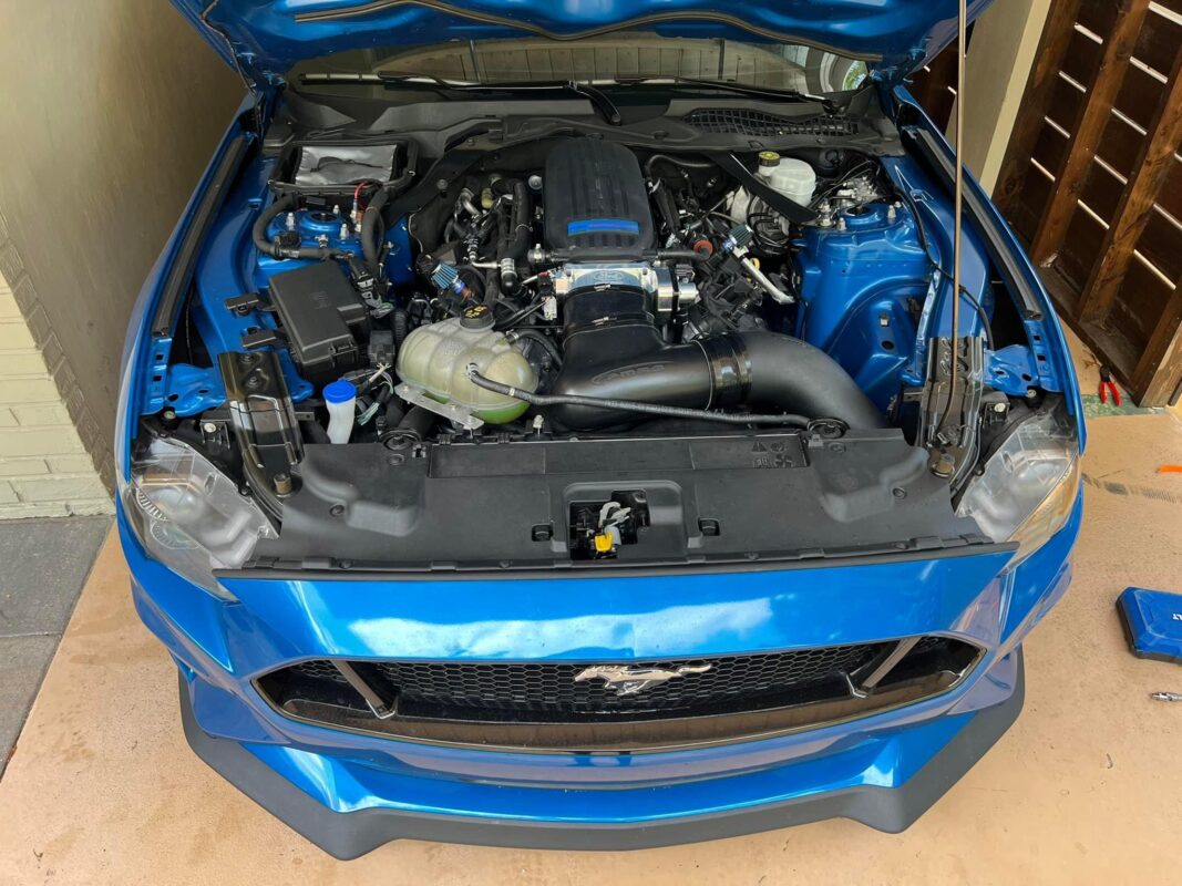 N-CJ13 PMAS Air Intake Fenderwell System 15-23 Mustang with Cobra Jet ...